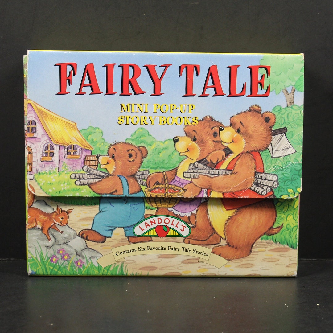Mini Pop-up Fairy Tale Storybook Landolls Boxed Set of 6 Vintage 1997 ...