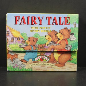 Mini Pop-up Fairy Tale Storybook Landolls Boxed Set of 6 Vintage 1997 ...