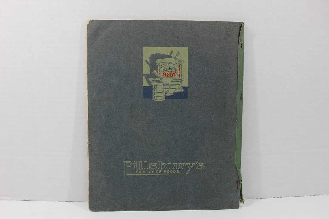 1923 Pillsbury Flour Mills Antique Cookbook / Advertisement Marketing ...