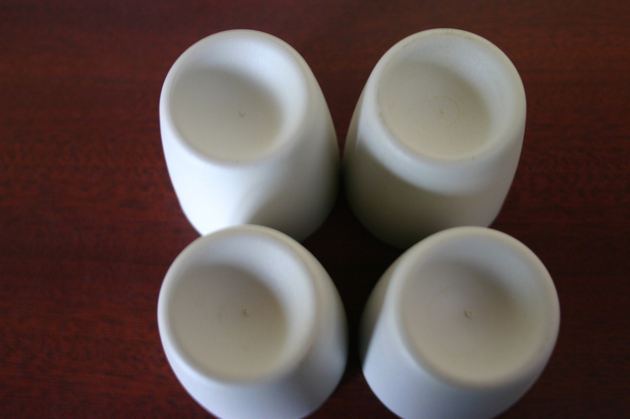 Set of 4 Vintage TUPPERWARE IMPRESSIONS Egg Cups With Lids. Retro Egg ...