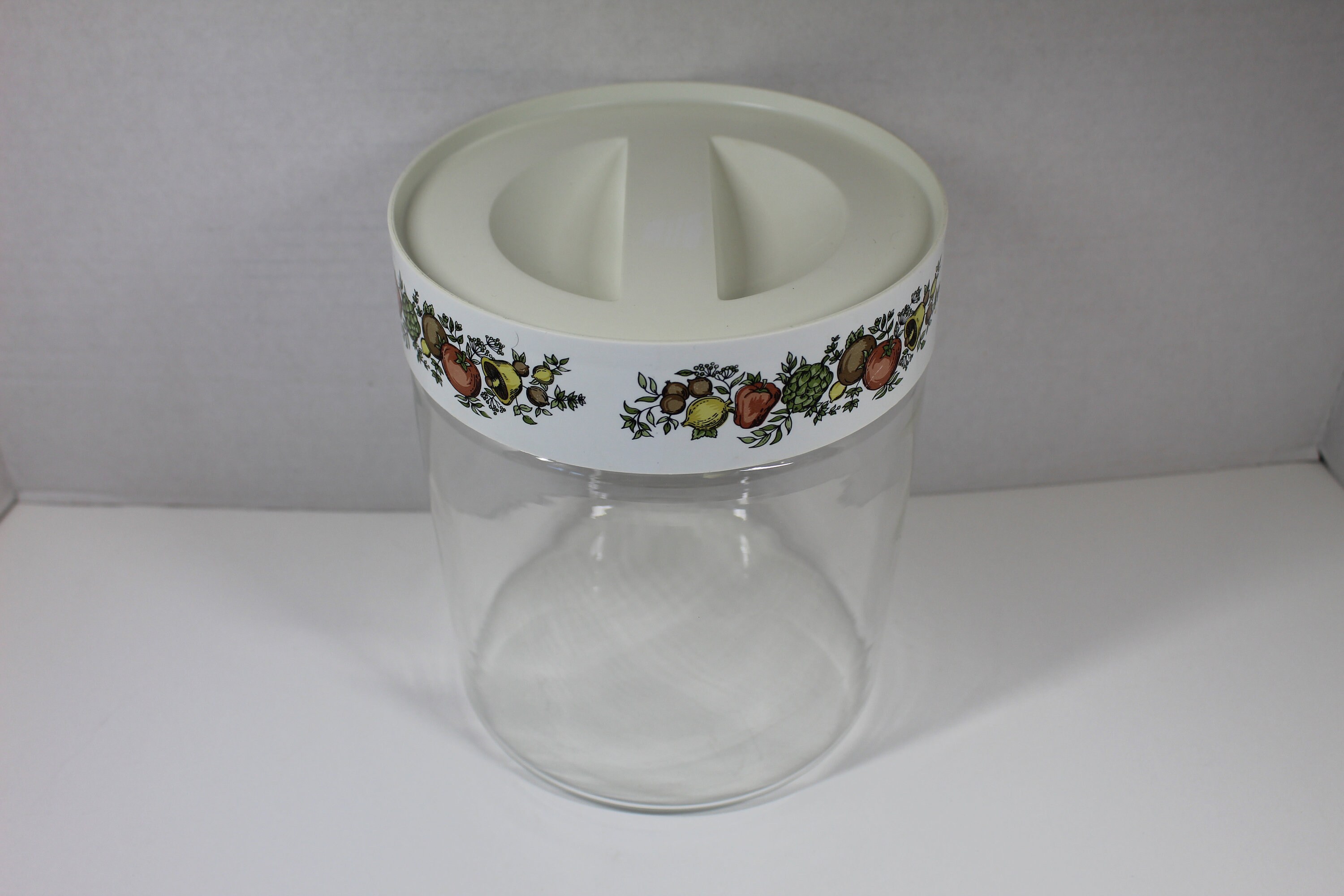 Pyrex Glass Canister Stack N See Spice of Life Vintage Large - Etsy
