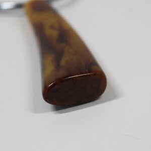 Bakelite Handle Meat Fork / Vintage Mid-century / Marbled Bakelite ...
