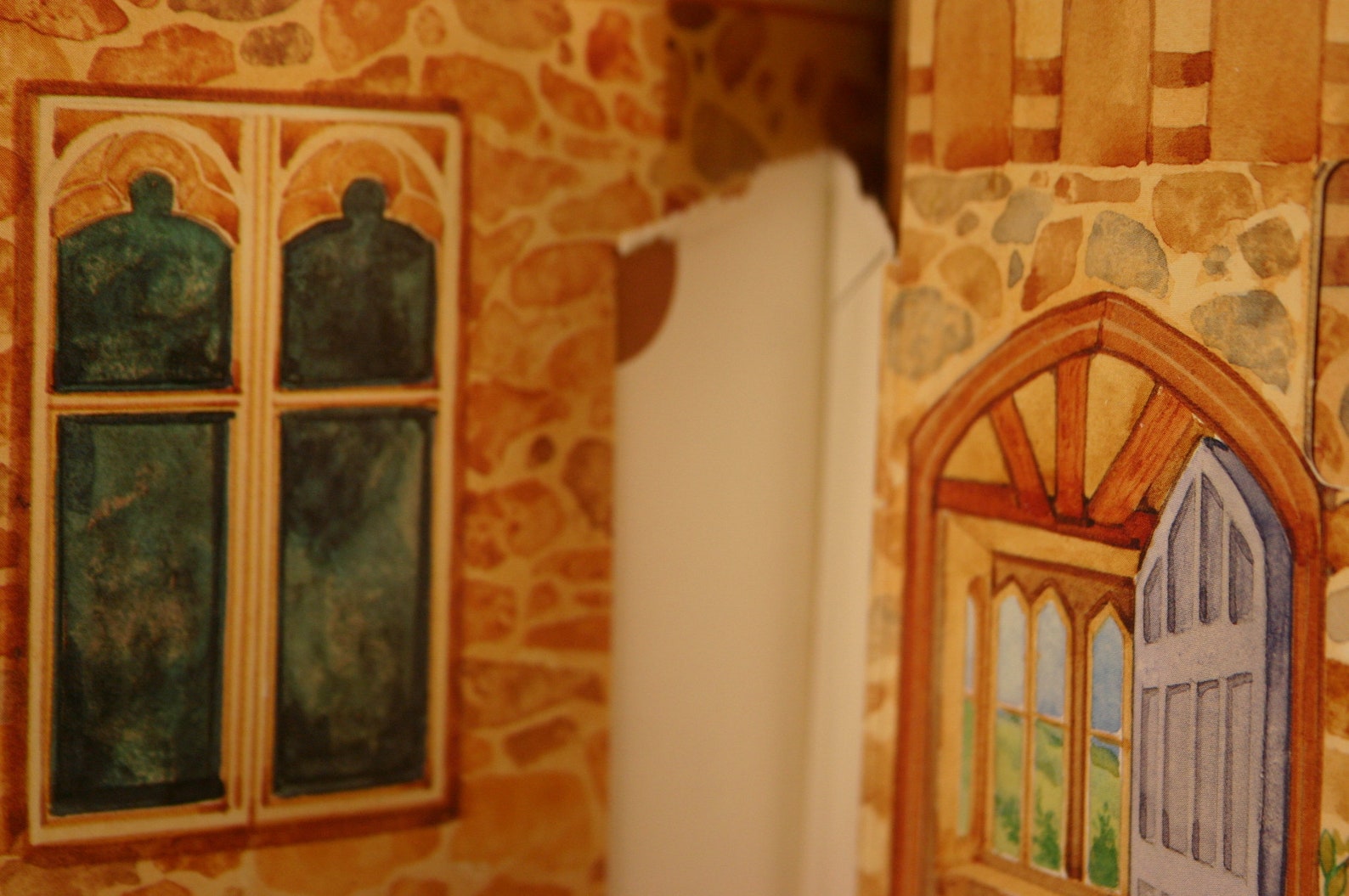 Vintage 1992 Pop up Play Castle Book / Elizabeth's Castle - Etsy