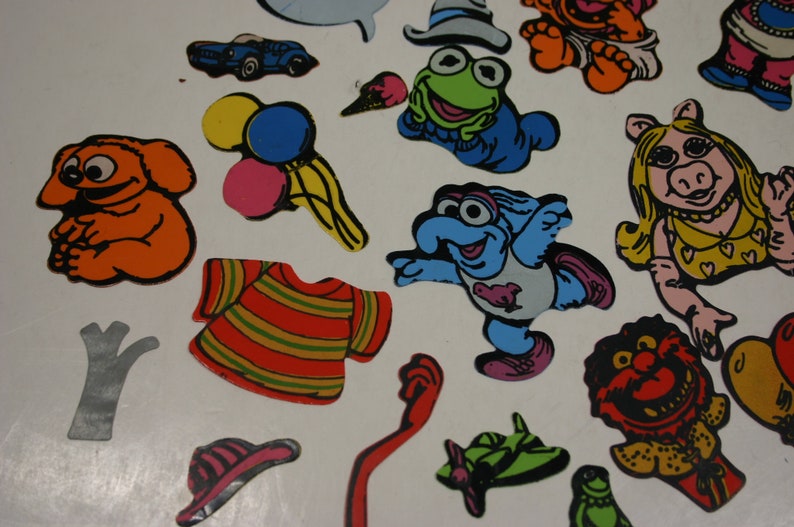 Vintage Colorforms Wuzzles Muppet Babies Play Set and Jim Henson's ...