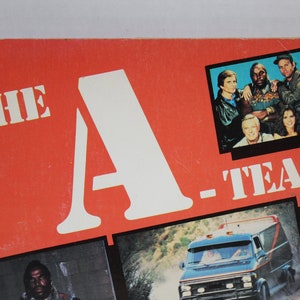 The A-team Coloring and Activity Book Vintage 80s Tv Show MR. T ...