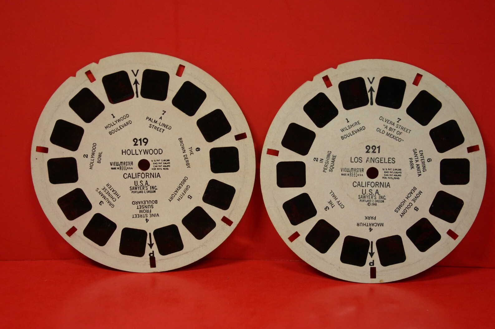 View Master Reels Vintage 1950's / Paris France - Etsy