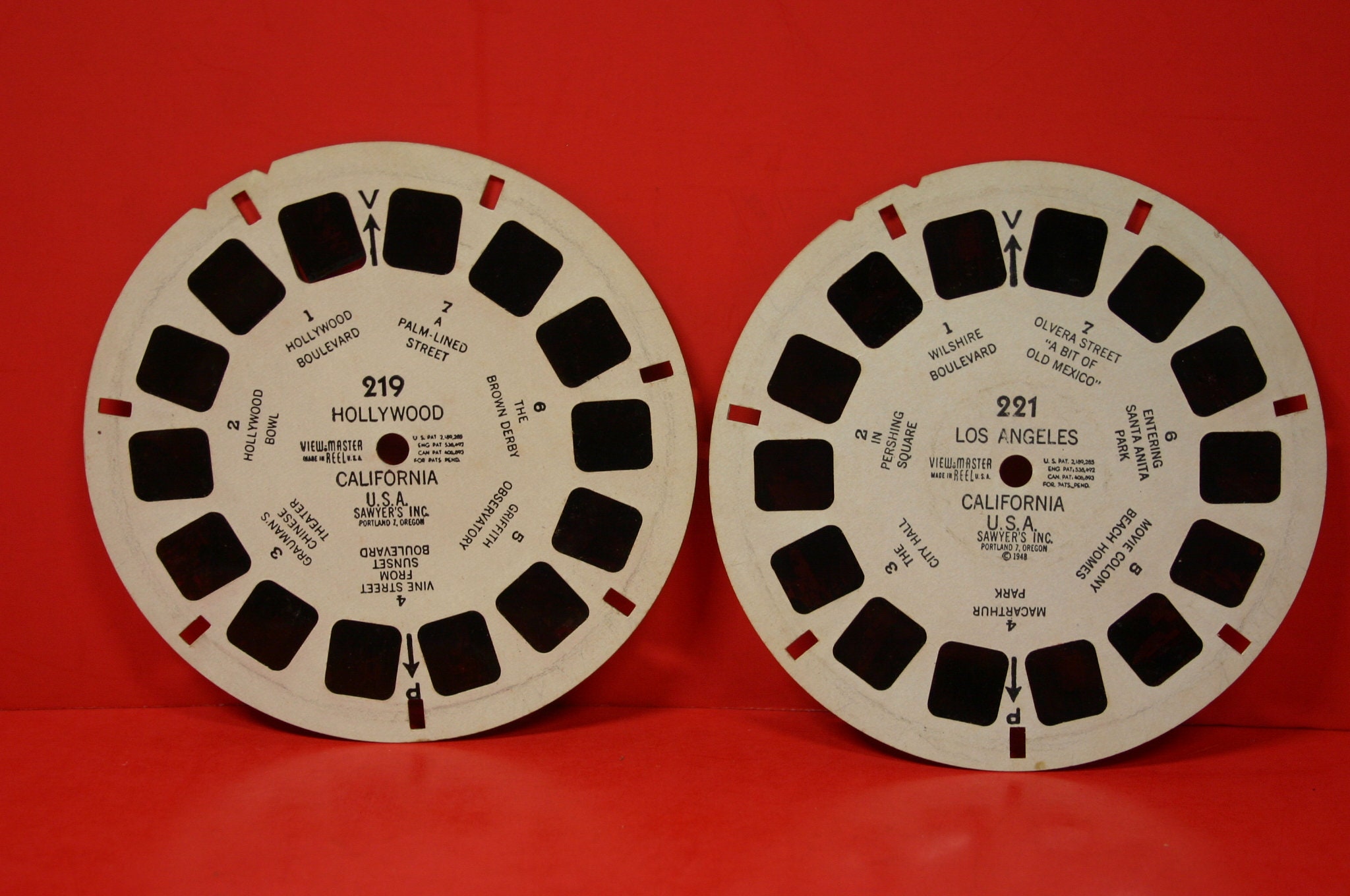 View Master Reels Vintage 1950s Paris France Etsy