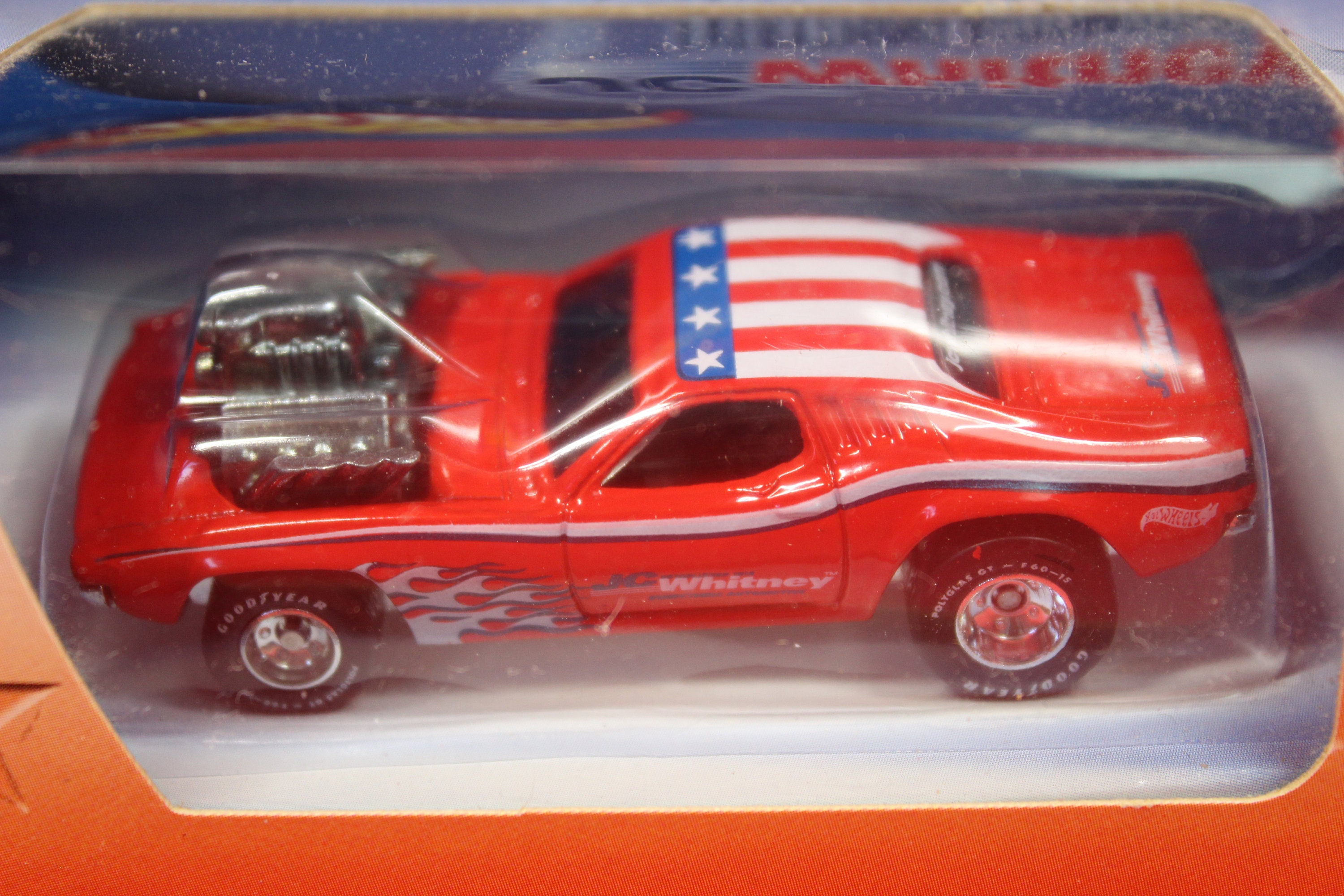 Hot Wheels JC Whitney 40's Woodie 1999 and 2002 Red Rodger Dodger ...