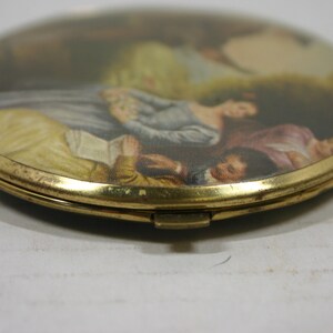 Vintage Double Mirror Compact / Ladies Cosmetics - Etsy