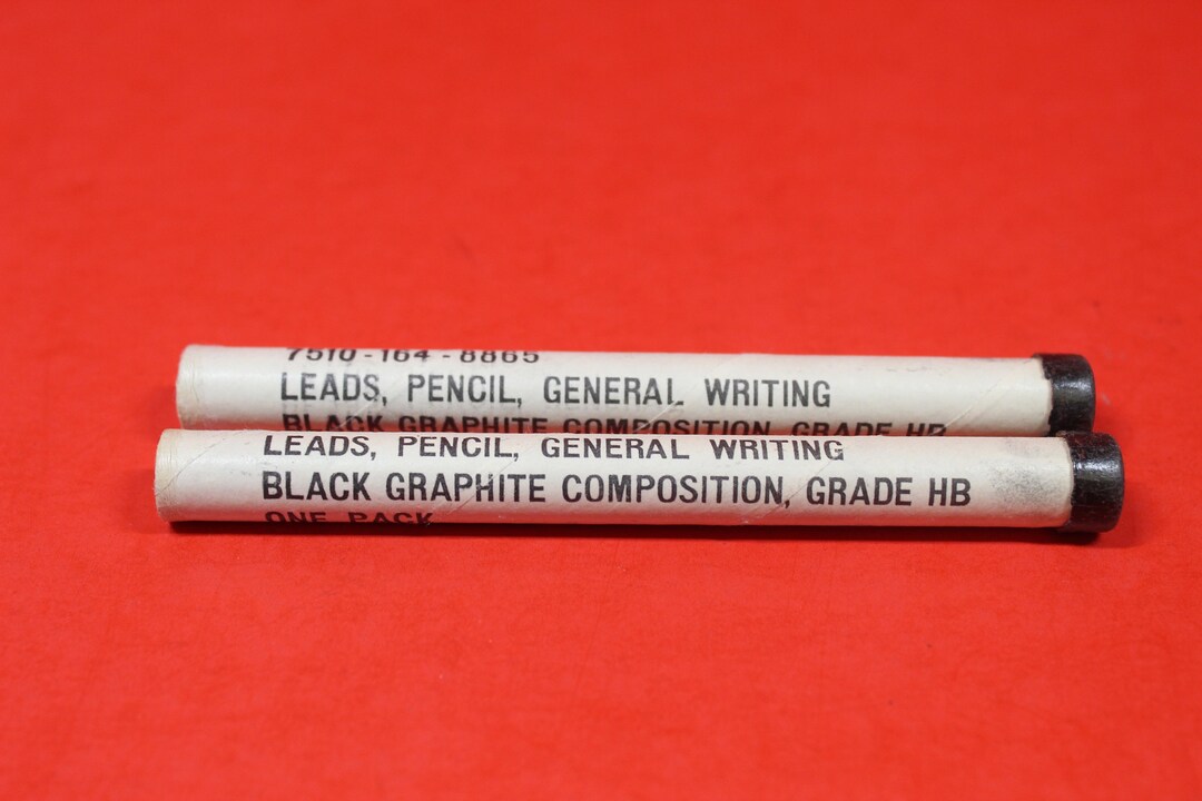 Vintage Black Graphite Composition Pencil Leads Grade HB General ...
