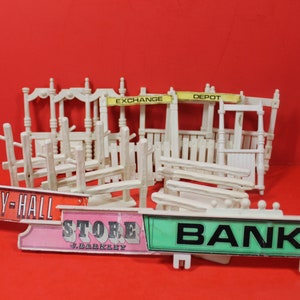 Sears Big Western Town Play Set W. Germany Vintage 70's / SEE LISTING ...