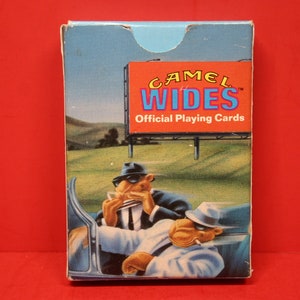 CAMEL WIDES Official Playing Cards Vintage 1992 / Playing Card Deck ...