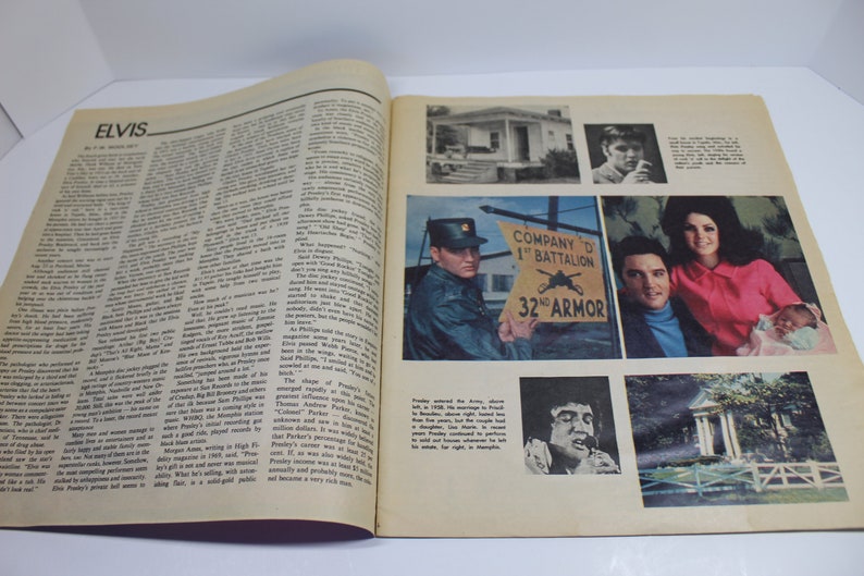Chicago Sun-times Elvis Presley Special Tribute Vintage Memorabilia ...