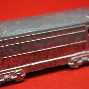 Vintage Metal Toy Train Car / Midge Toy / Rockford ILL / Pat 2775847 ...
