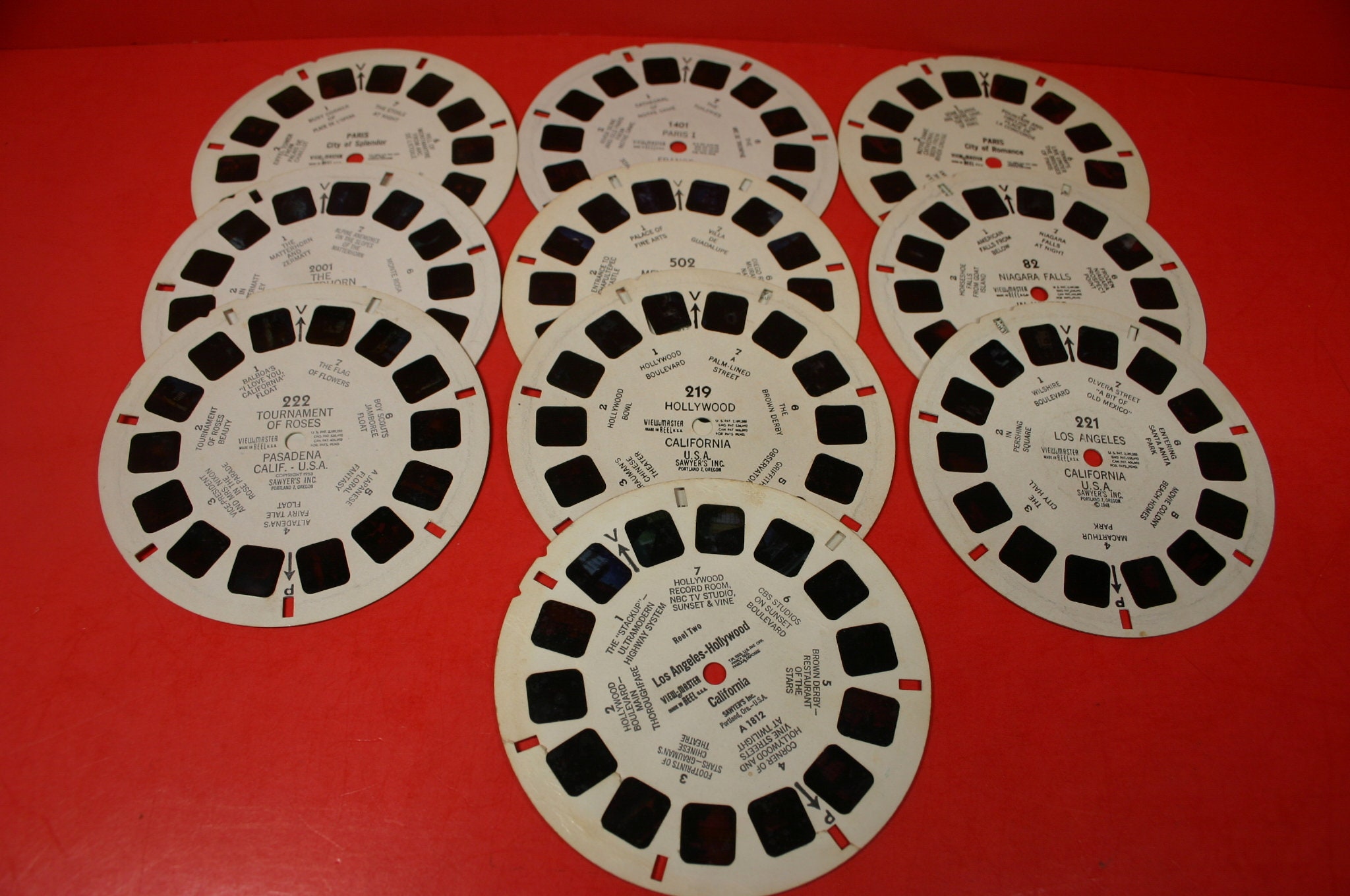 View Master Reels Vintage 1950's / Paris France - Etsy