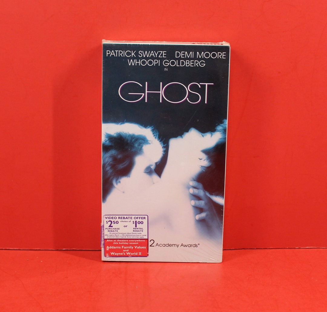 VHS Tape Ghost 1990 Movie Swayze, Moore & Goldberg / Mcdonald's 1993 ...