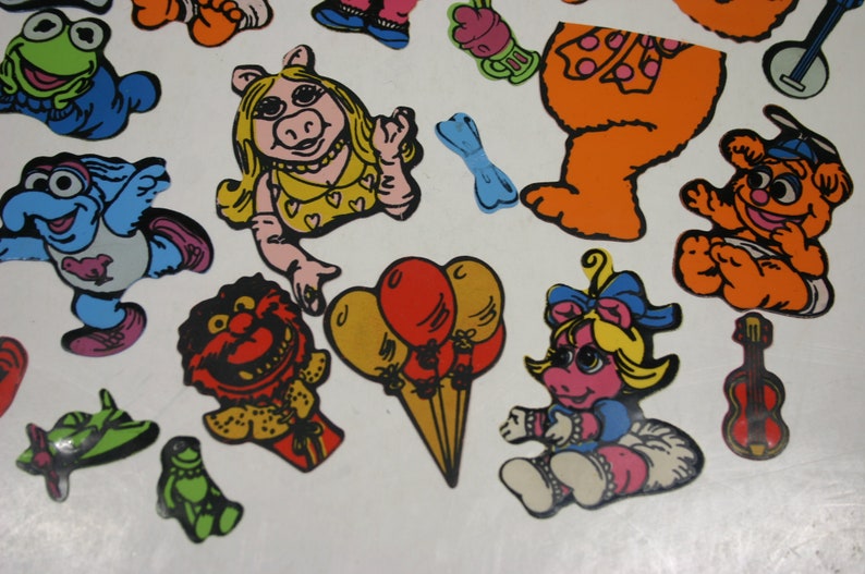 Vintage Colorforms Wuzzles Muppet Babies Play Set and Jim Henson's ...