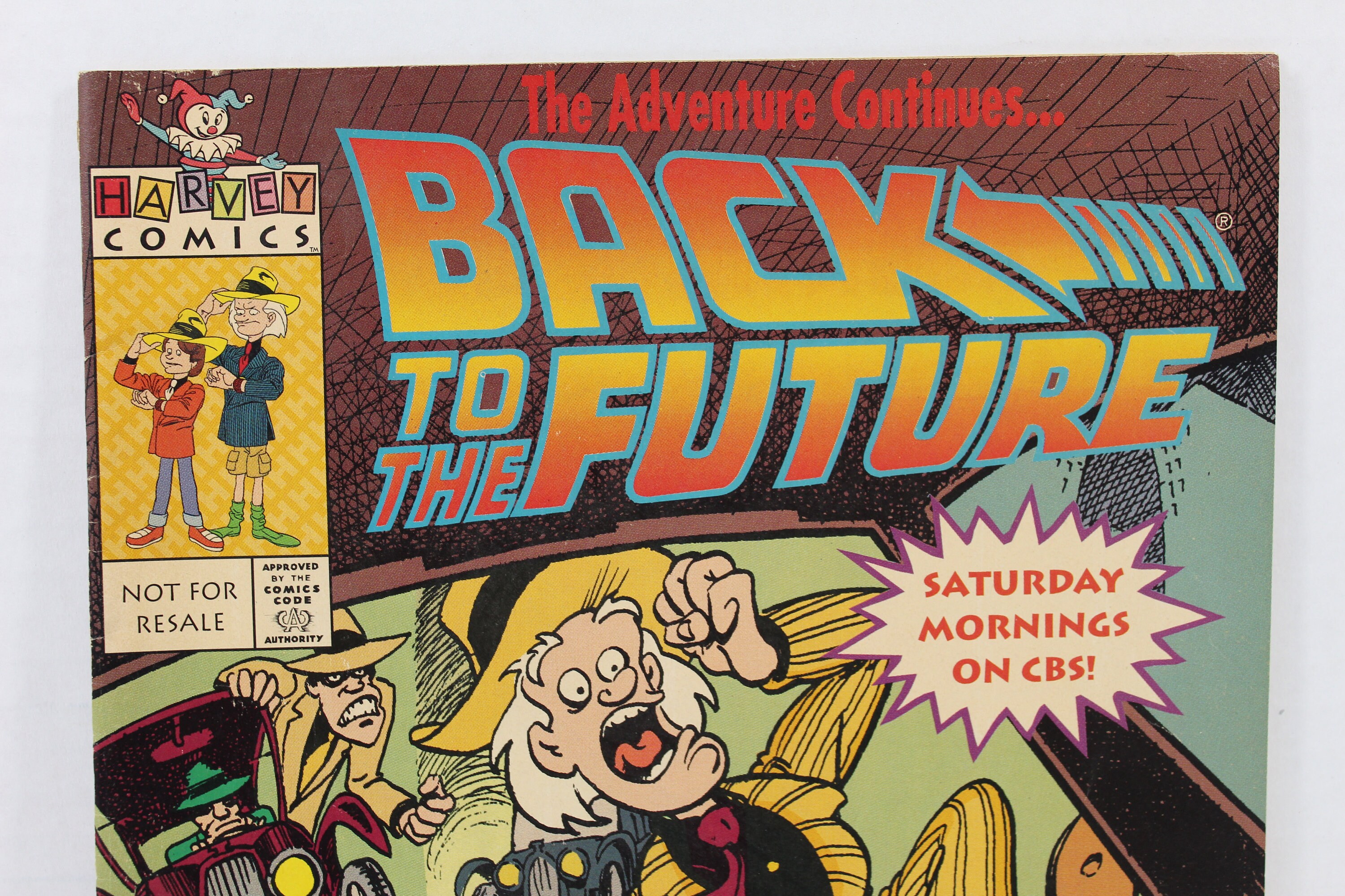 Back to the Future Comic Book Vtg. 1991 / Not for Resale Advertisement ...