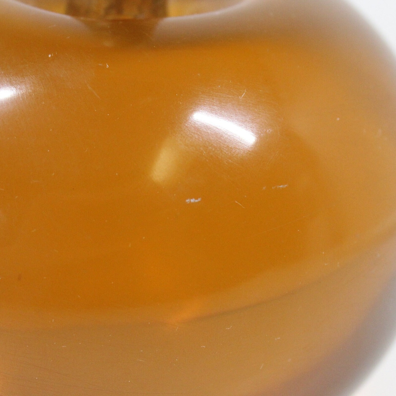 Vintage LUCITE Apple / Vintage Acrylic Apple Home Deor - Etsy