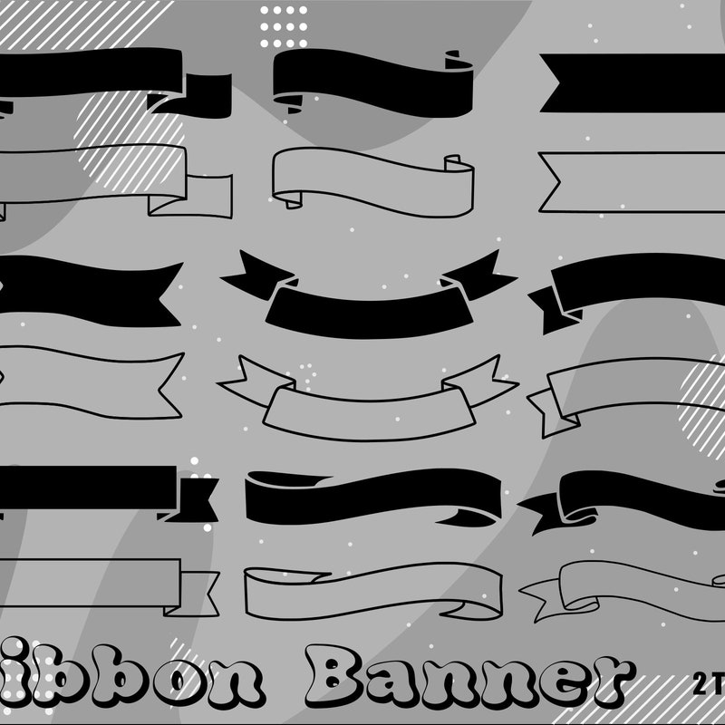 Ribbon Banner - Etsy