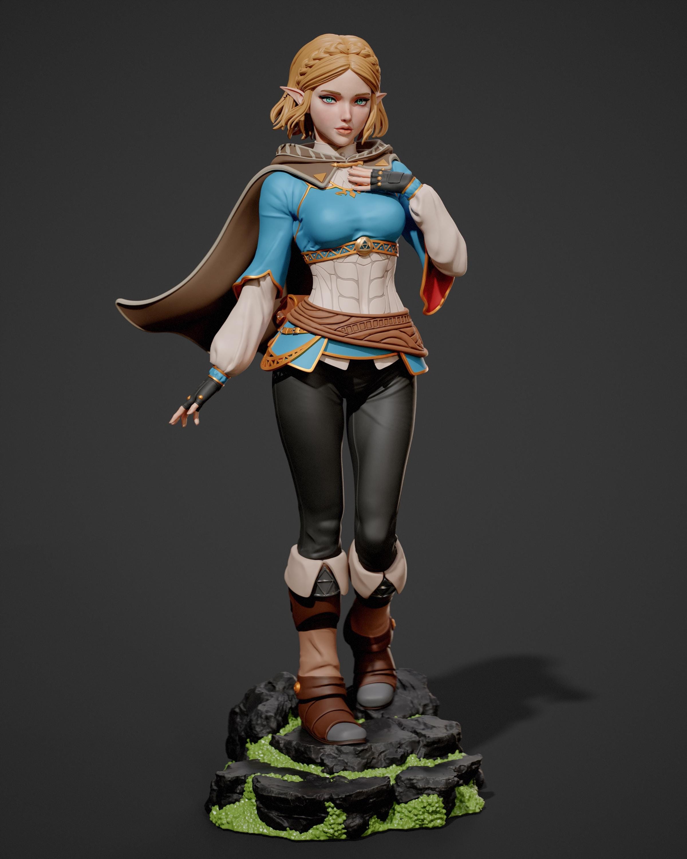 Princess Zeldafan_art /resin Scale Model for Assembling and Painting or ...