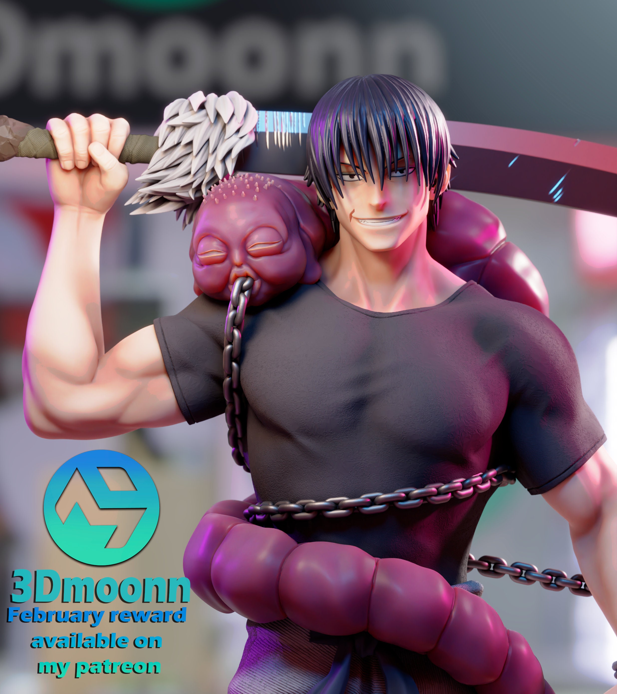 Toji Fushiguro_koff_fan_art/sculpture Unpainted garage Kit or Fully ...