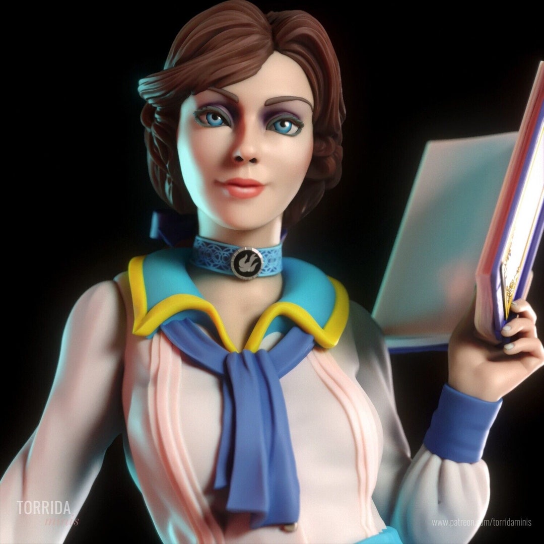 Elizabeth Bioshock_fan_art /resin Scale Model for Assembling and ...