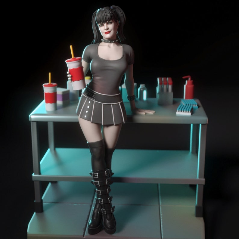 Abby_ Sciuto_ NCIS_ Fan_art/sculpture SFW or NSFW Unpainted or Fully Painted adult - Etsy