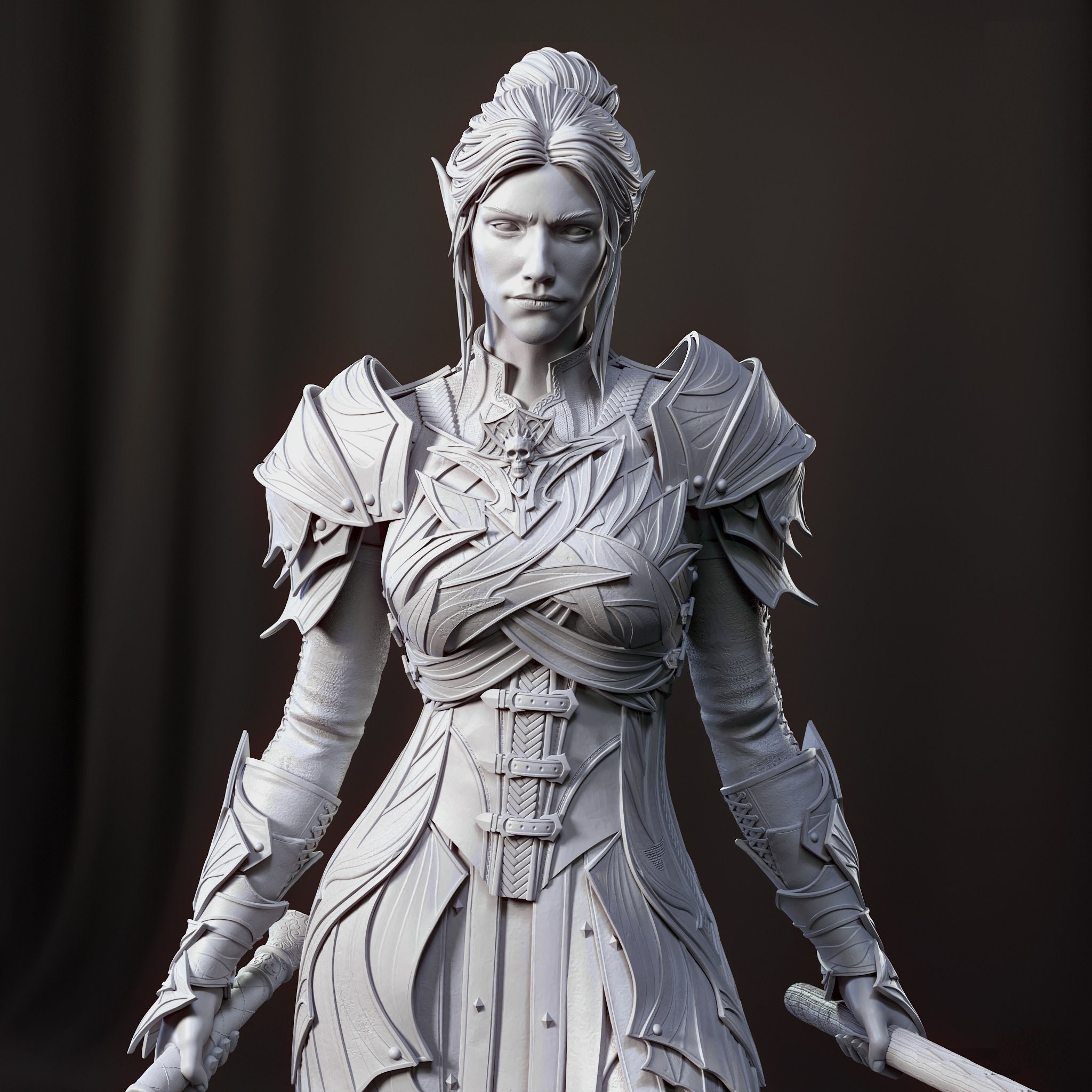 Minthara_bg3_fan Art /resin Scale Model for Assembling and Painting or ...
