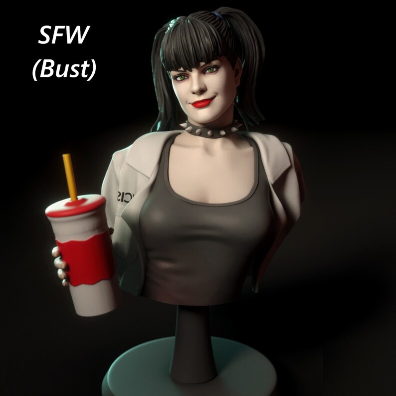 Abby_ Sciuto_ NCIS_ Fan_art/sculpture SFW or NSFW Unpainted or Fully Painted adult - Etsy