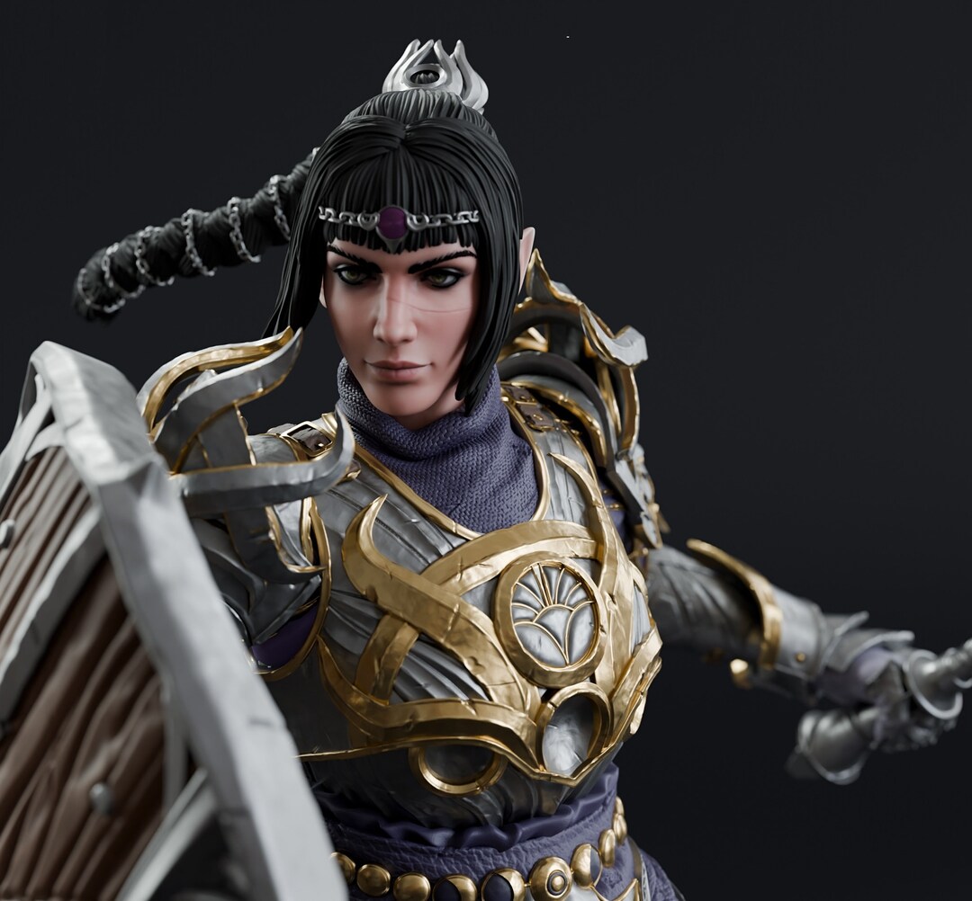 Shadowheart_(bg3_fan Art) /resin Scale Model for Assembling and ...