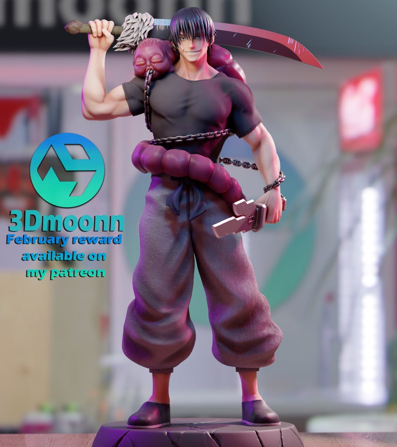 Toji Fushiguro_koff_fan_art/sculpture Unpainted garage Kit or Fully ...