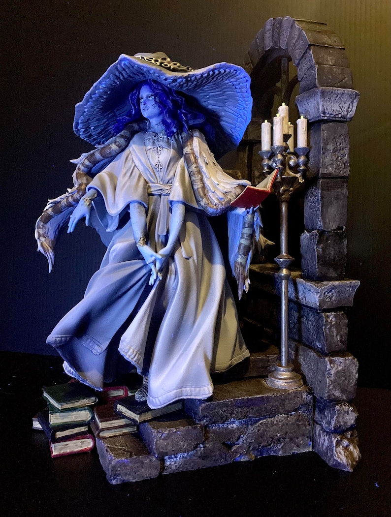 Ranni Elden_ringfan_art / Resin Scale Model for Assembling and Painting ...