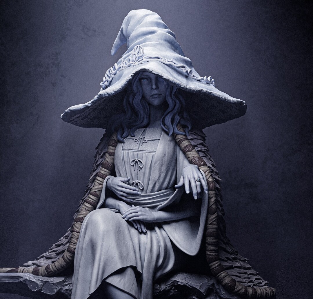 Ranni Elden_ringfan_art / Resin Scale Model for Assembling and Painting ...