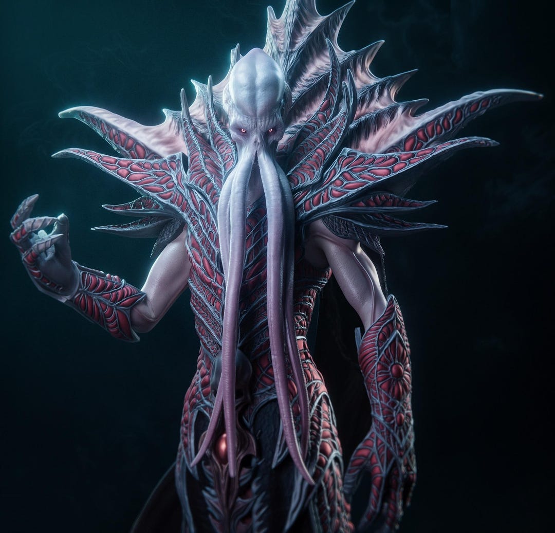 The Emperor_ (bg3_fan Art) /resin Scale Model for Assembling and ...