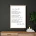 In Memory Poem Canvas Print - Custom Tribute Wall Art - Bereavement ...