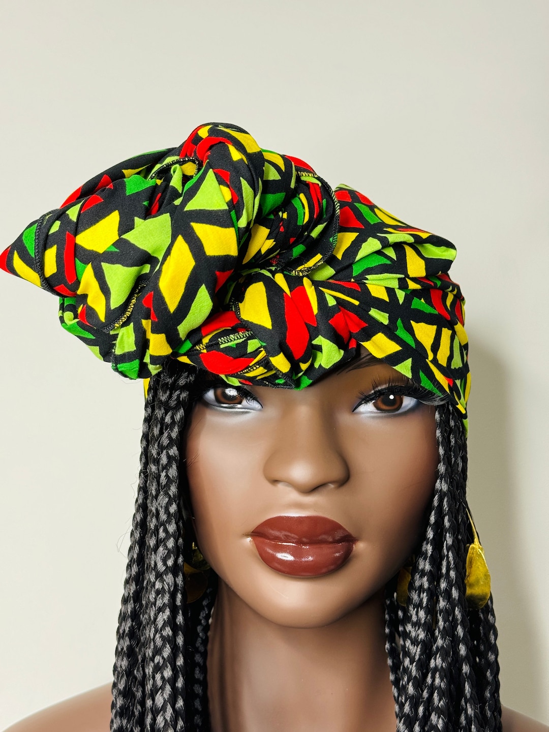 African Print Head Wrap / Ankara Head Wrap for Women / Head Wrap SGL6 ...