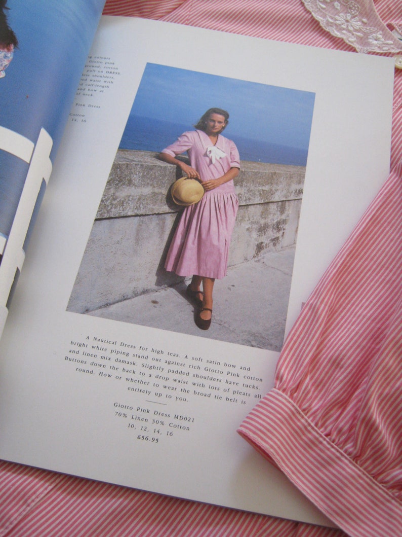 LAURA ASHLEY Vintage Rare 1989 Spring Fashion Catalogue - Etsy