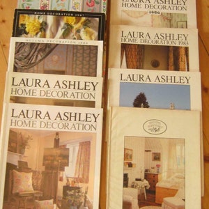 LAURA ASHLEY Vintage 1986 Home Decoration / Furnishings Catalogue ...