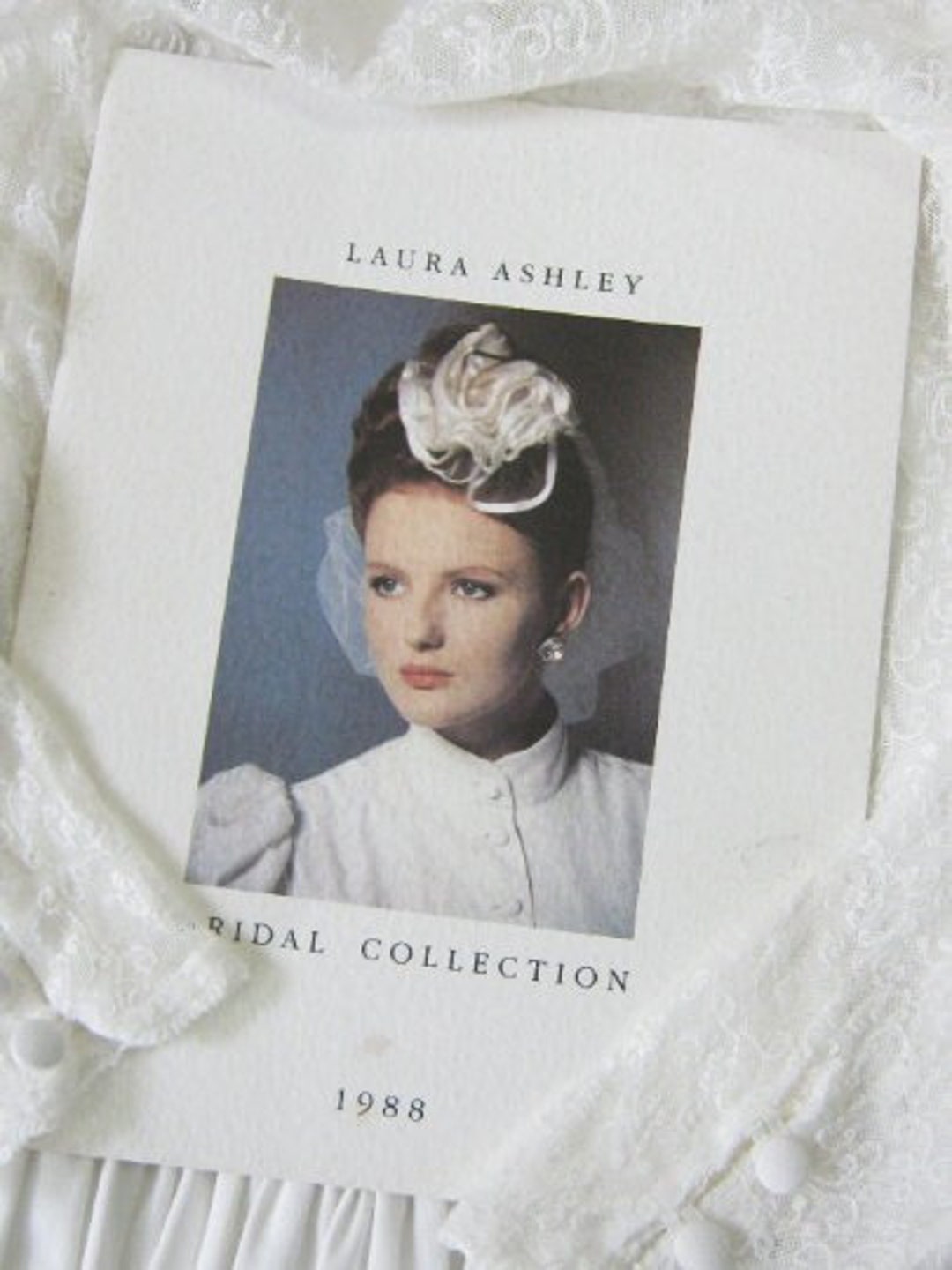 Laura Ashley Vintage Rare 1988 Bridal Collection Catalogue Etsy