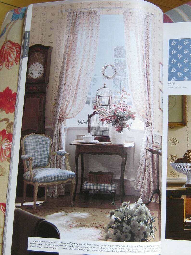 LAURA ASHLEY Vintage 1991 Home Decoration / Furnishings Catalogue - Etsy