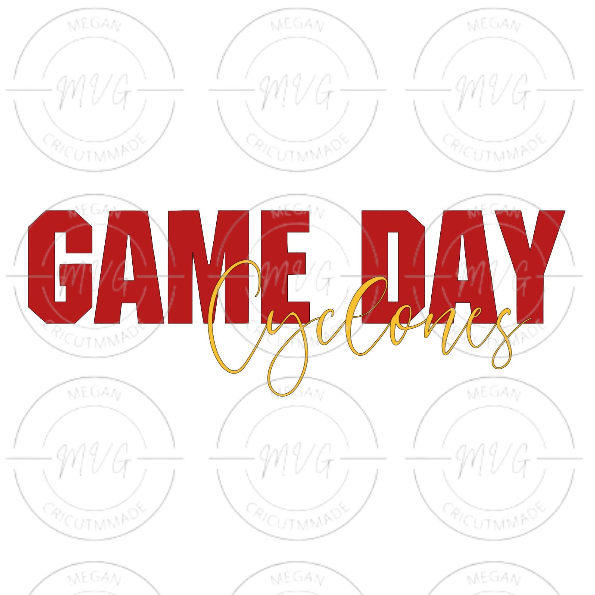 Hawkeye and Cyclones Game Day SVG Bundle - Etsy