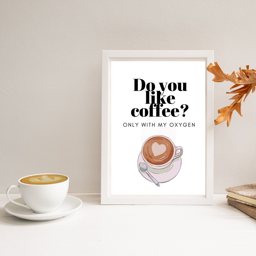 Coffee, Gilmore Girls, Kitchen Sign, Coffee Lovers, Digital Print - Etsy