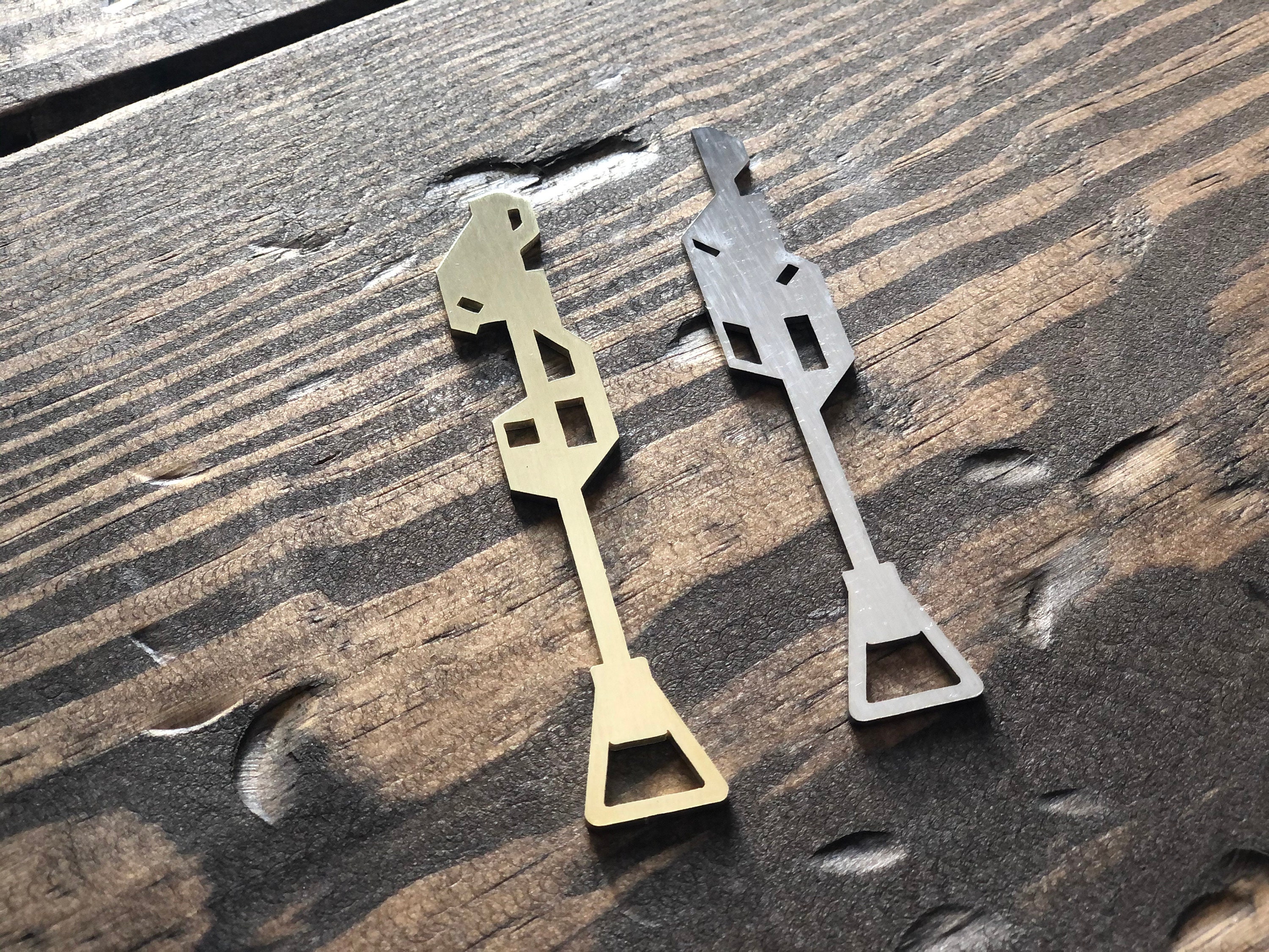 SOLID METAL Jedi Temple Guard Keys Cosplay Star Wars the Clone | Etsy