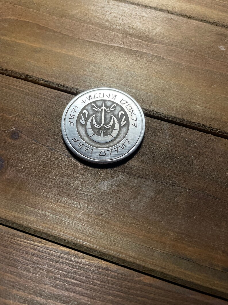 Jedi Order Temple Guard Emblem Challenge Coin Real Stainless - Etsy