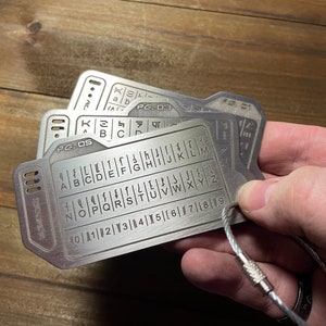 Galactic Translator Solid Brass, Stainless Steel or Wood Star Wars ...