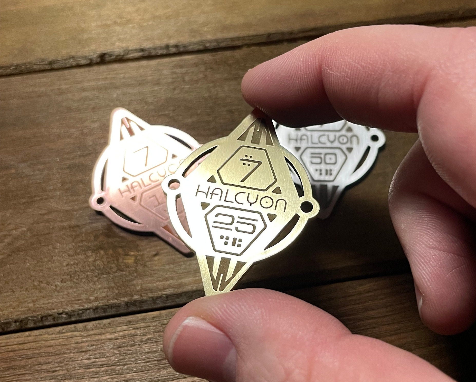 Galactic Starcruiser Halcyon Credit Tokens Sabacc Solid - Etsy