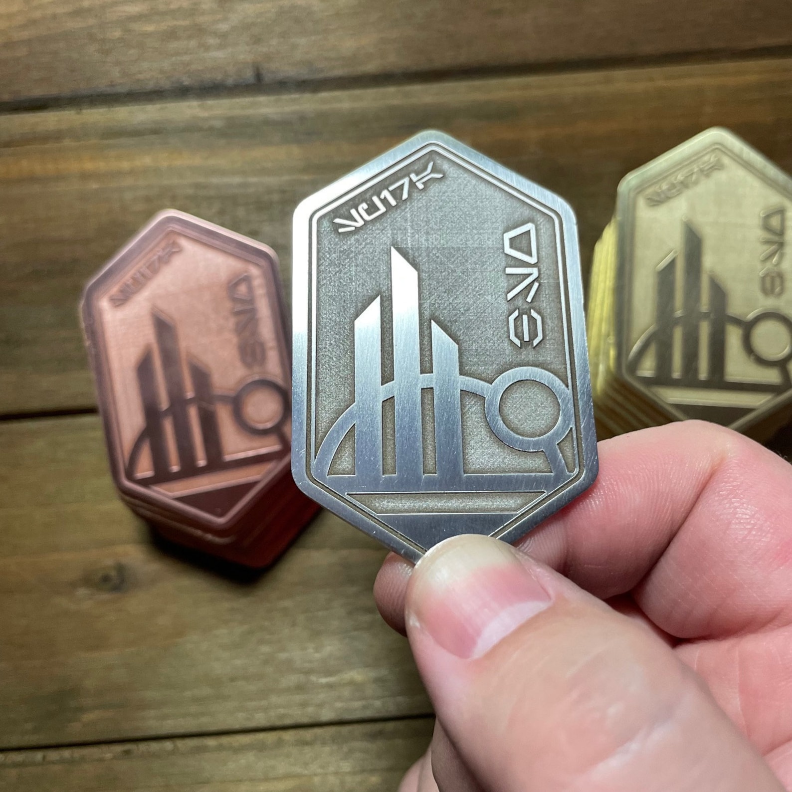 Gold Silver and Copper Batuu Spira SOLID Stainless Steel - Etsy