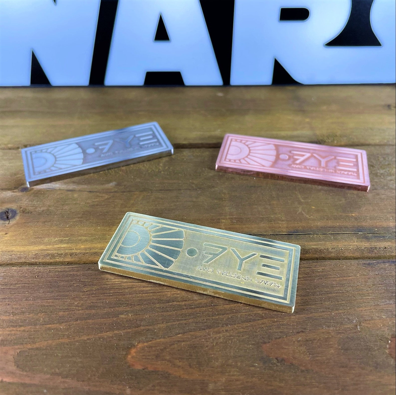 Star Wars New Republic Credit Bar Ingots Tokens Sabacc Solid - Etsy
