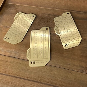 Galactic Translator Solid Brass, Stainless Steel or Wood Star Wars ...